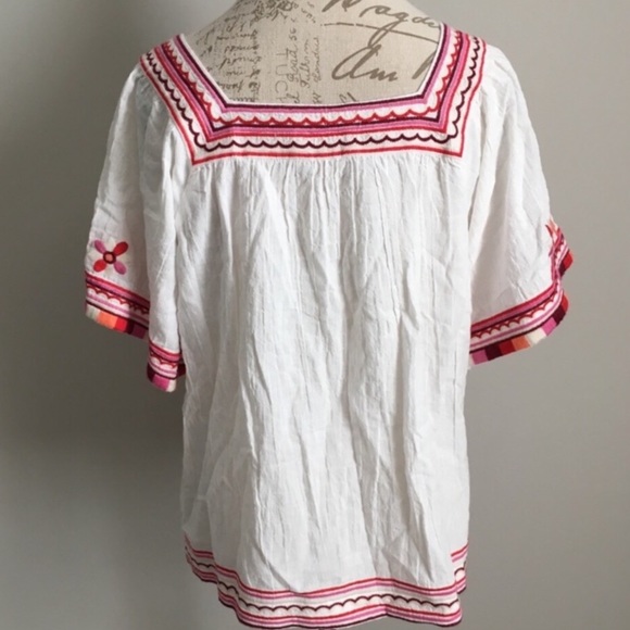 Madewell | Tops | Nwt Madewell Embroidered Sandblossom Top | Poshmark
